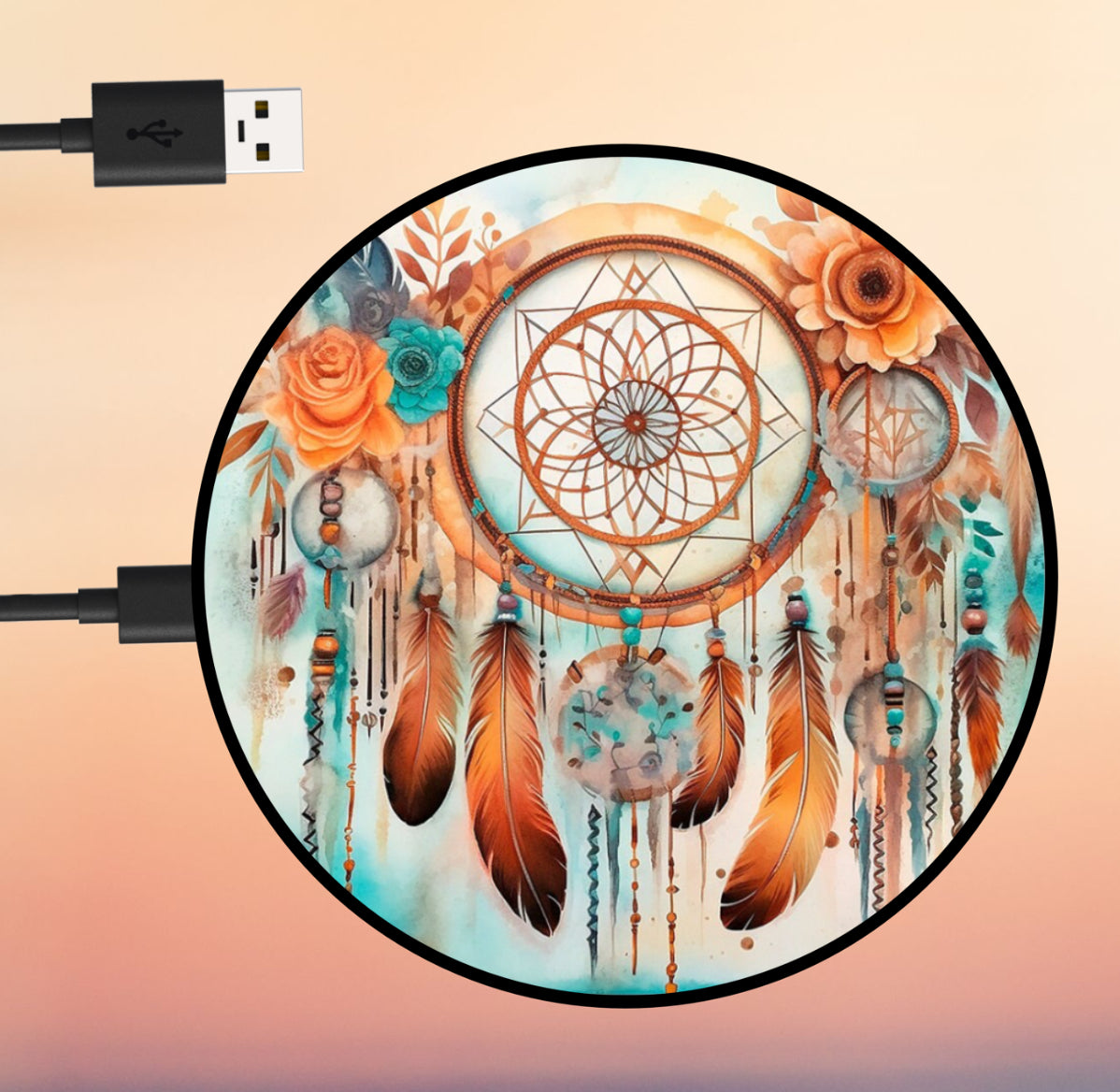 Wireless Phone Charger - Design 130 – Little Farmhouse Designs