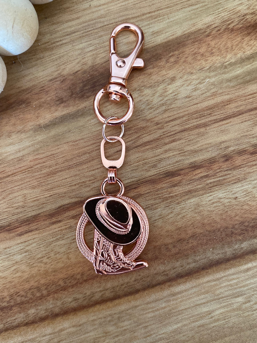 Cowboy Boot & Hat Keyrings – Little Farmhouse Designs